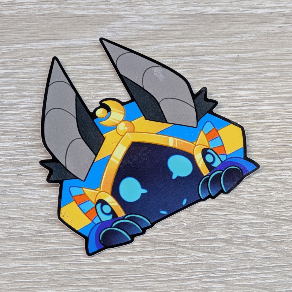 Proto Glyph Peeper Sticker – Angy Paws