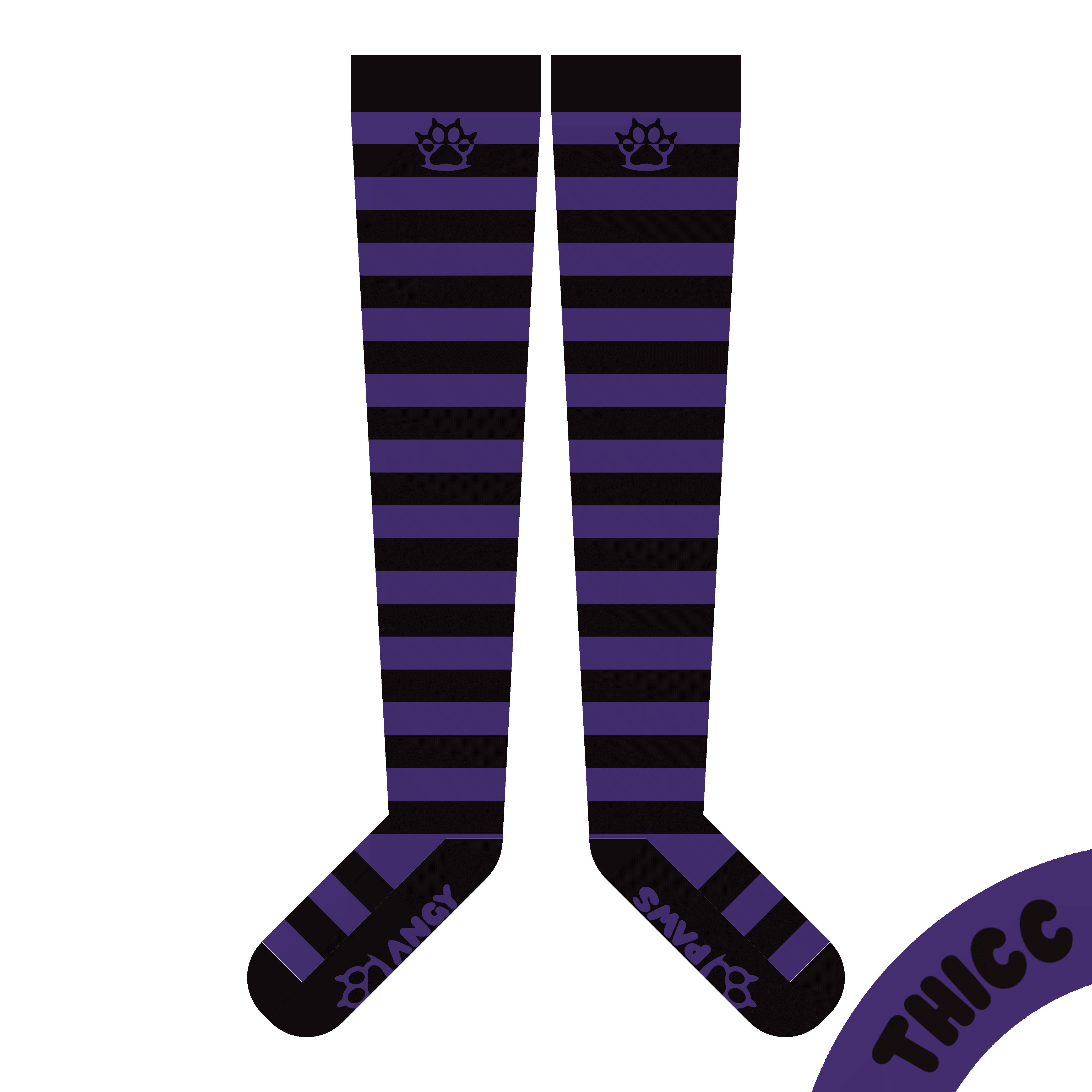 Thigh High Socks – Angy Paws